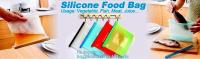 China Silicone Food Storage Bag, Reusable Silicone Food Bag For Microwave,Reusable Silicone Food Storage Bag For Food Storage for sale