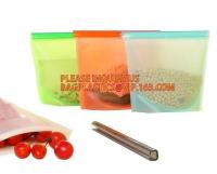 China Silicone Food Storage Bag, Reusable Silicone Food Bag For Microwave,Reusable Silicone Food Storage Bag For Food Storage for sale