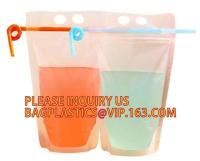 China Biodegradable Liquid Packaging Leakage Proof Pouch Custom Printed Stand Up Aluminium Foil Spout Bags Water Drinking Bag for sale