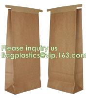 China biodegradable bag Child proof bag Stock pouch Flat bottom pouch Stand up pouches Kraft paper bag Food packaging bag coff for sale
