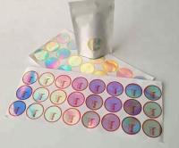 China Laser Holographic Material Printed Heat Seal Aluminum Foil Packing Plastic Bag With k For Small Stuff 10g 5g for sale