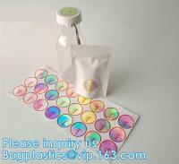 China Laser Holographic Material Printed Heat Seal Aluminum Foil Packing Plastic Bag With k For Small Stuff 10g 5g for sale