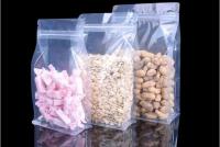 China Polypropylene bags, Soup Pouches, Roll Stock, Aluminum Foil Bags, Stand up Pouches Flat bottom 8 side gusset food grade for sale