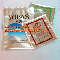 China custom smell proof k aluminium foil bag,k aluminum foil bag,silver zip lock al for sale