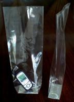 China biodegradable custom printing self adhesive opp pp bopp pe square bottom clear Bopp square bottom pp clear bag for food for sale
