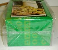 China biodegradable custom printing self adhesive opp pp bopp pe square bottom clear Bopp square bottom pp clear bag for food for sale