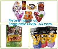 China High Barrier Silver Packaging Bags,Aluminum Foil Stand Up Pouch With Spout For Baby Food Packaging Bagease, Bagplastics for sale