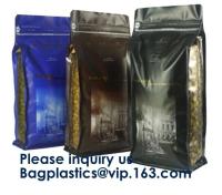 China Box Bottom Bags Stand up Pouch Side Gusset bag Flat Bags Twist Film,RICE PACKAGING BAGS, chocolate packaging pouch bag for sale