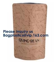 China Bottom Stand up Shrink Sleeve/Bottle Labels paper packaging material Shopping Bags FOOD PACKAGING ORGANIC FOODS PACKAGIN for sale