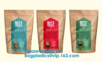 China Biodegradable Zipper Water Plastic Drink Pouch Bags Smell Proof Food Packaging Zip Lock Matte Black Stand Up Pouch Bags for sale