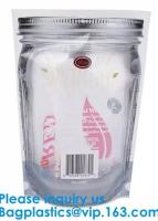 China Jar Shaped Pouches, Round Bottom Plastic Bag/Stand Up Pouch Bag For Meat,Pork,Beef,Sea Food, Bagease, Bagplastics for sale