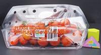 China fruit packaging bag for strawberry/cherry/blueberry, printed zipper strawberry food grade packaging bag with zipper, Rec for sale