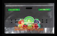 China Fresh fruit bag(Cherry/Lichi/grape), Zipper Top Stand Up Bag For Cherry Dried Fruit, slider grape bag,cherry bag,fruit b for sale