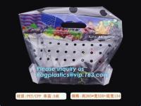 China Hang Hole Plastic Stand Up Cherry Bag Factory, Fresh fruit bag(Cherry/Lichi/grape), Perforated Standup Bag for Fruit Pac for sale