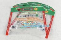 China slider k fruit bag with air holes for grape packaging bag, Stand up slider zipper fruit picking bag for apple, Fac for sale