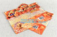 China fresh fruit packaging bag with holes/OPP/CPP transparent standing fresh fruit bag with holes,  slider storage bag/ for sale