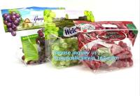 China Fresh Perforated Fruit Bag, Fruit bag with slider zip, k fresh keeping pouch bottom gusset banana/mango/grape frui for sale
