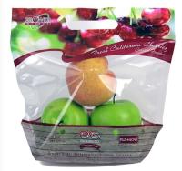 China vegetable and fruit packing zipper zip lock slider bag, Green grapes packaging bag with slider/Grapes packing bag/Plasti for sale