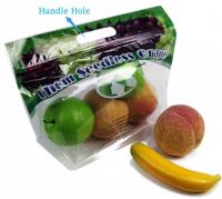 China vegetable and fruit packing zipper zip lock slider bag, Green grapes packaging bag with slider/Grapes packing bag/Plasti for sale