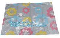 China Bedding Use and PE Plastic Type home storage space saver bags, saving vacu seal bags for clothing use, blankets Use vacu for sale