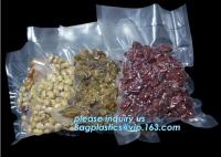 China Embossing Resealable Vacuum Food Bags For Household Eco- friendly Texture Vacuum Food Storage Plastic Bag Rolls Moisture for sale