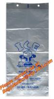 China Ice bags, Clear, Drawstring, Printed and Twist Ties, bags on a roll, ldpe bag, hdpe bags for sale