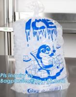 China disposable ice bag, plastic ice cube bag, disposable ice cooler bag, wicket plastic 8 lb ice bags, disposable plastic wi for sale