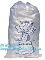 China BIODEGRADABLE, COMPOSTABLE FRESH ice bag, insulated ice cream carry cooler bag, juice ice tea ice cola bag/pouch/sachet for sale