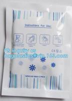 China customized PVC soft medical cool gel pack, reusable ice pack customized cool gel eye mask, cool thermal instant ice gel for sale