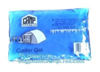China Fresh Food ice pack water injection Ice Bag, Dry Ice , Food fresh care rectangular shape gel cooling pack, summer coolin for sale