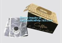 China 96OZ hot coffee bag in box with box 3L hot coffee bag in box Coffee&Tea,Dairy&Milk,Juice,Smoothies, Spirits, Water,Wine, for sale