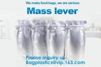 China Customized Printing Laminated Material Food Grade Packaging Aluminum Foil Food Packing Bags With Zip Lock bagease, pack for sale