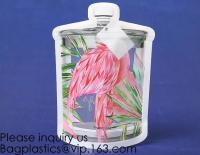 China Custom Printed Mason Jar Stand Up Zip Lock Pouch Snack Food Packaging Bag,PE Storge Bag Kitchen Refrigerator Food Sealed for sale