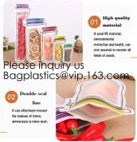 China Custom Printed Mason Jar Stand Up Zip Lock Pouch Snack Food Packaging Bag,PE Storge Bag Kitchen Refrigerator Food Sealed for sale