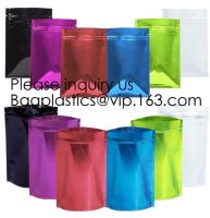 China Heat Seal Flat Pocket Mylar Foil Open Top Packaging Bags Coffee Tea Food Storage Aluminum Foil Vacuum Pouch Bag  bagease for sale