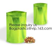 China Heat Seal Flat Pocket Mylar Foil Open Top Packaging Bags Coffee Tea Food Storage Aluminum Foil Vacuum Pouch Bag  bagease for sale