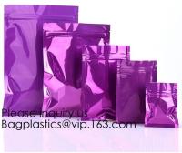 China Top zip plastic bag food packaging/ 3 side seal zipper bag/ stand up pouch k bag for meat,pork,beef,sea food pack for sale