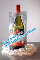 China PVC Ice Bag, Wine Beer Gift Bags, Wine Bag, Drink Ice Bags, Portable Wine Bags Gel Ice Pack PVC Wine Cooler Bag With Han for sale