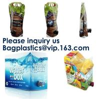 China Foil Stand Up Bag In Box For Juice,Standing Plastic Pouch Spout Proof Juice Water Bag In Box,5L/10L/20L Transparent/VMPE for sale