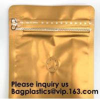 China Pack Packaging Reusable Aluminium Foil Zip Lock Stand Up Food Pouches Bags With Tear Notch For Food Storage, Bagease for sale