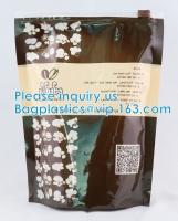 China Stand Up Pouch Herbal Tea Doypack Capsule Packaging Bag With Zipper Herbal Tea Bag Packaging for sale