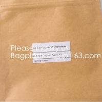 China Compostable Biodegradable Stand Up Pouch kraft pouch bags flat bottom bags, gusset bags, spout pouch for sale