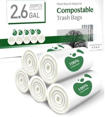 China BIO BAGS, COMPOSTABLE SACKS, oxo-biodegradable bag, Oxo biodegradable garbage bags on roll for sale