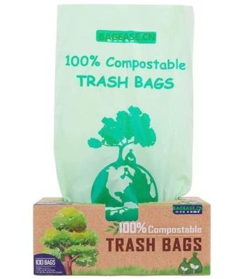 China custom made biodegradable and compostable plastic garbage rolls bags, Compostable hospital resealable bag for sale