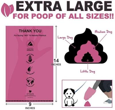 China Eco Friendly Custom Doggy Poop Bag Dispenser For Dog Waste, Biodegradalbe Dog Poop Bag With Dispenser Eco Friendly Dog for sale
