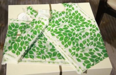 China EN13432 BPI OK Compost Home ASTM D6400 Certificates Cheap Compostable 100% Biodegradable Fruits Bag, Vegetable Fruit Rol for sale