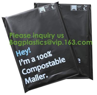 China Envelopes With Self Adhesive Corn Starch Plastic Bags Mailing Packaging Envelopes Bags, Eco-Friendly for sale