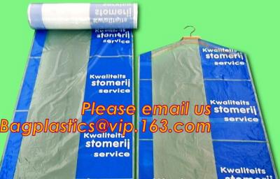 China Garment Cover, Clear Poly Dry Cleaning Bags, disposable garment bags, Custom Poly Bags for sale