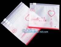 China LDPE PP PVC FOIL plastic slider zip k clothing packaging bag with zipper, PE recloseable zipper bag, Eco-friendly for sale