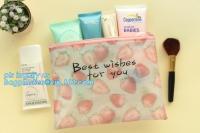 China PVC Stationery Bag With Plastic bags, Slider Pen Pencil Rules Packaging Bags, square bottom zipper type plastic bag for sale